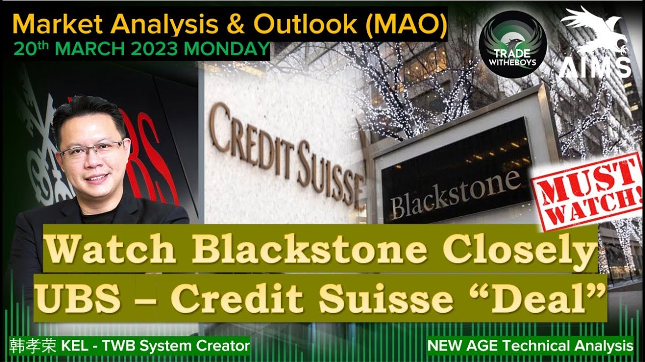 Watch Blackstone, UBS and Credit Suisse Closely. We May See More Drama ...