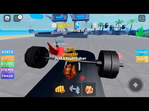 My First Rebirth In Muscle Legends! - YouTube