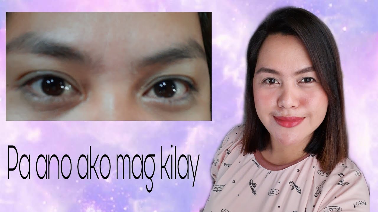 Easy Kilay Tutorial For Begginers Using Pensil/Paano ako mag kilay/By ...