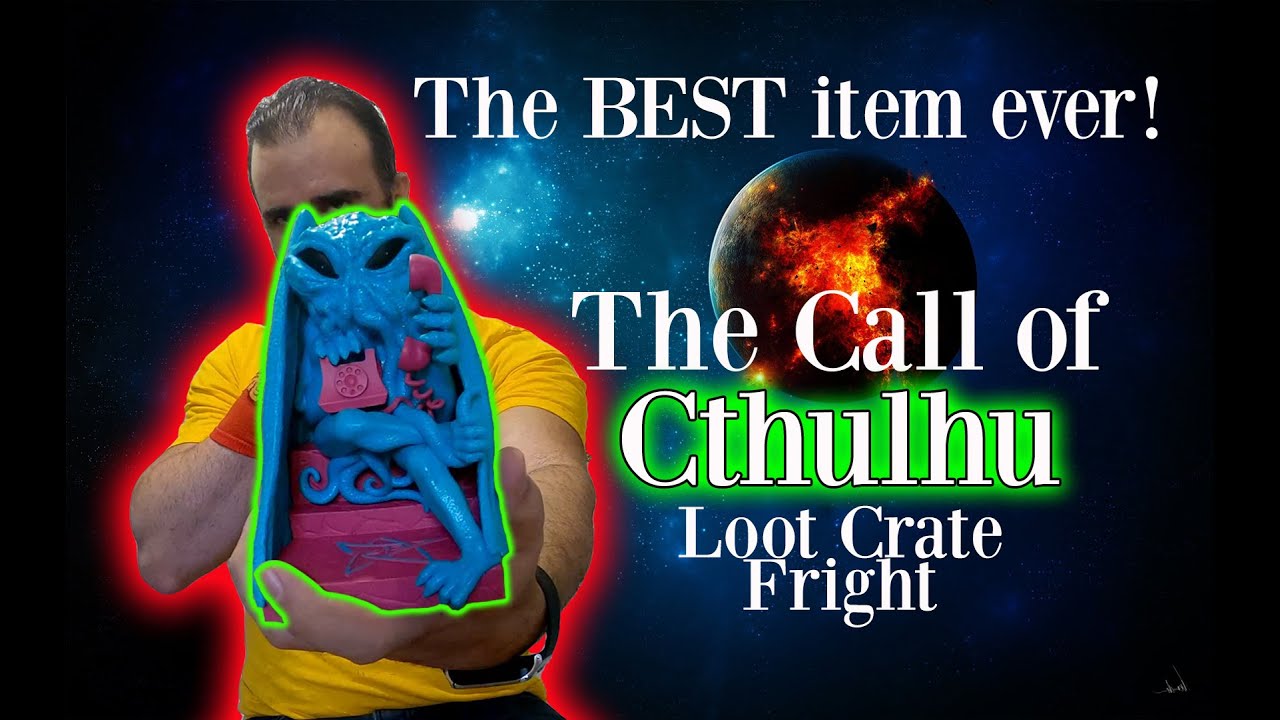 The Call of Cthulhu Loot Fright Loot Crate Unboxing #Cthulhu - YouTube