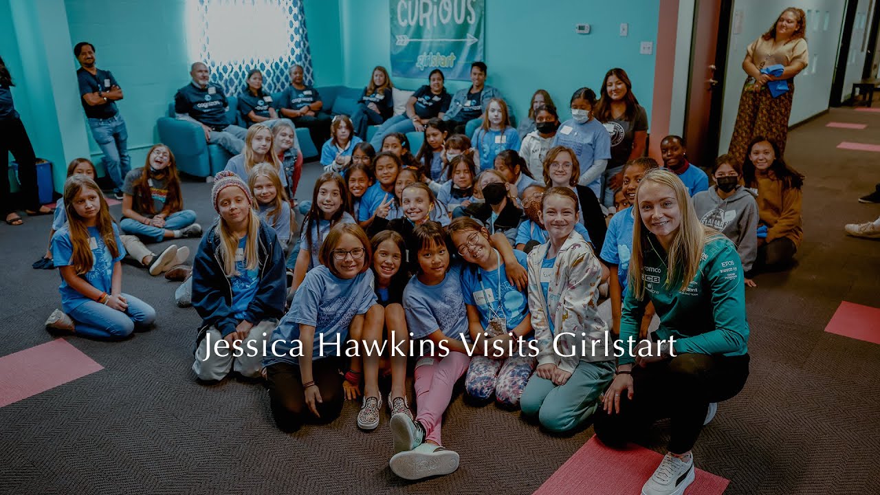 Jessica Hawkins and Cognizant visit Girlstart in Austin to talk F1 and ...