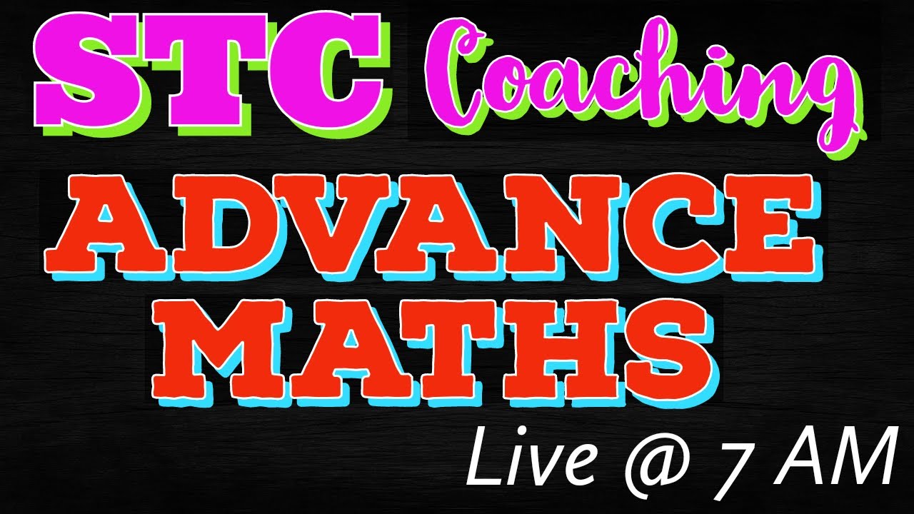 Advance Math / Triangle/ त्रिभुज @STC Coaching - YouTube