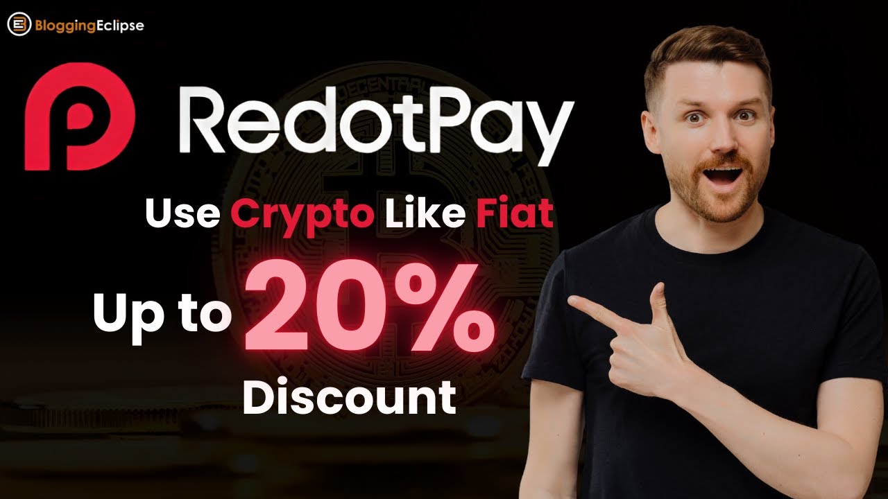 RedotPay: The Easiest Way to Spend Crypto Like Fiat! (Get 20% OFF) - YouTube