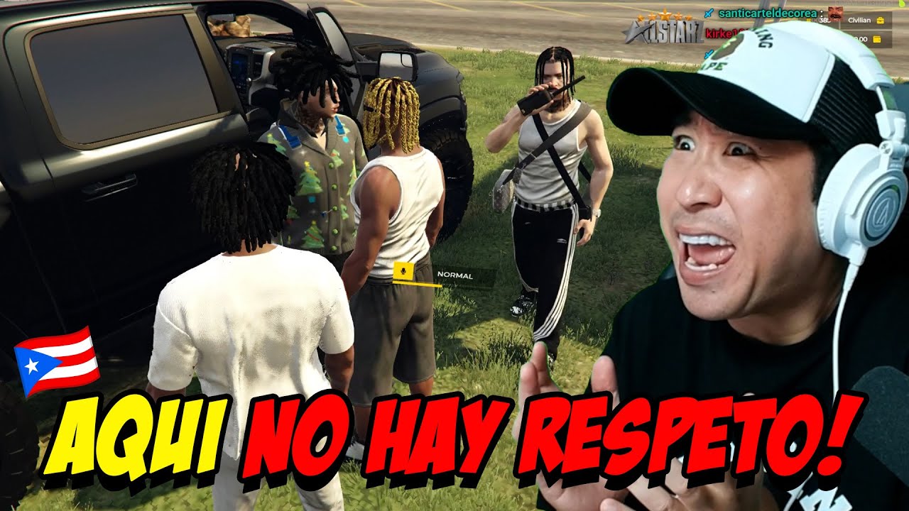 Me metí en un server de Puerto Rico 🇵🇷 en GTA RP *acaba mal* 😅 - YouTube