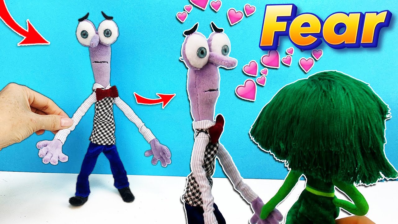 DIY Making Fear Inside Out 2 plush - YouTube