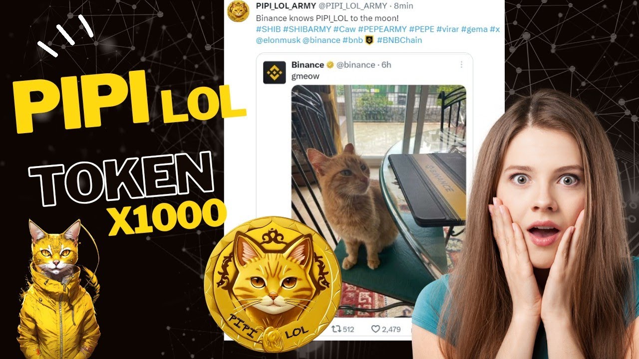 PIPI LOL 🐱 LA NUEVA CRYPTO GEMA DE BINANCE ? AIRDROP ACTIVO GRATIS ...