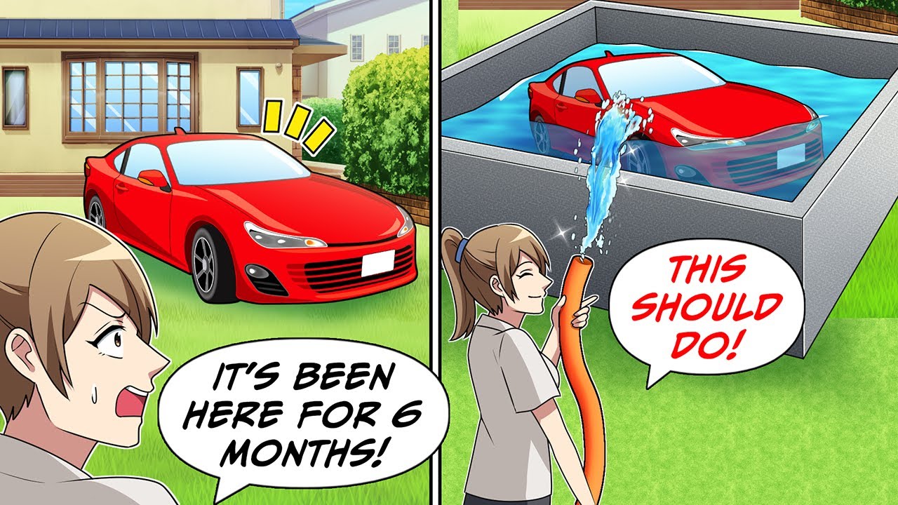 I built a wall around my freeloader neighbor’s car and turned it into a ...