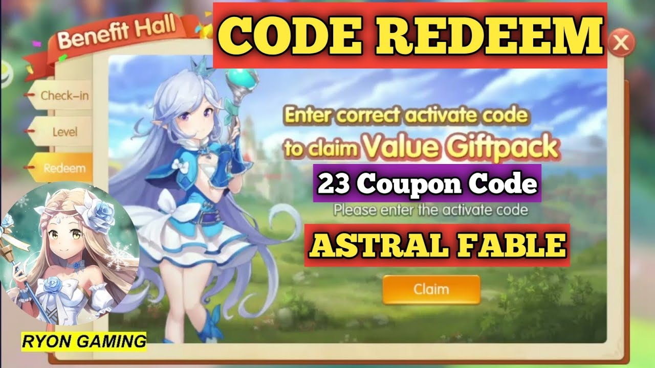23 CODE REDEEM TERBARU ASTRAL FABLE - YouTube