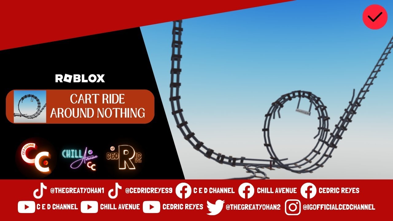 @Roblox: CART RIDE AROUND NOTHING (Gameplay) - YouTube