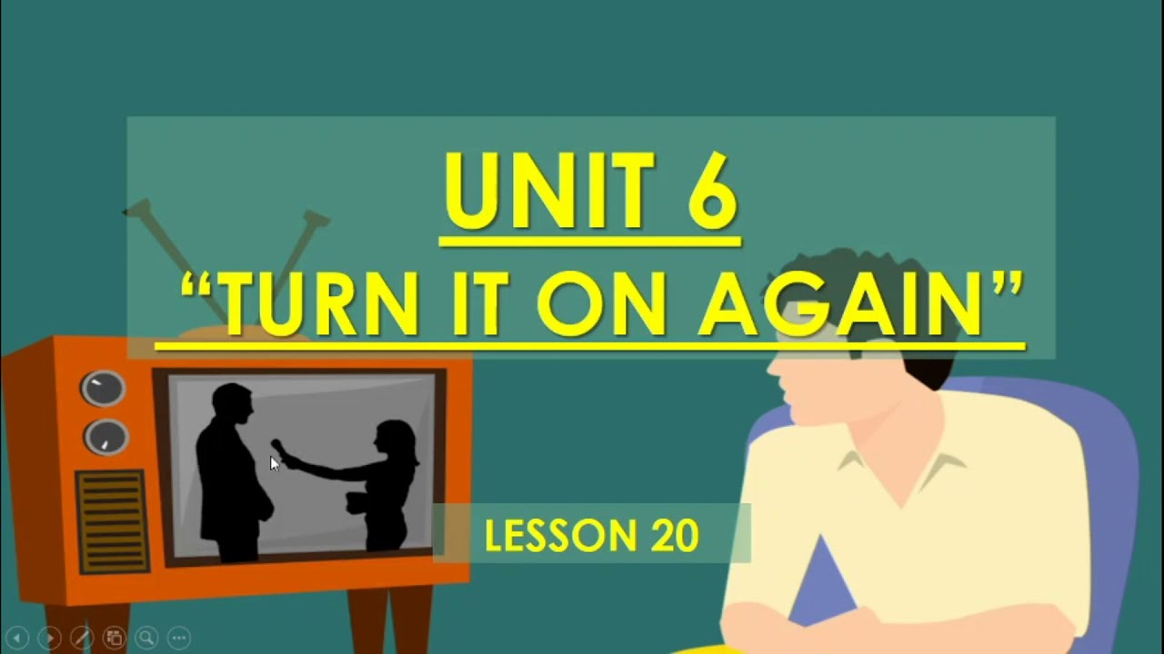 7TH GRADE LESSON 20 UNIT 6 TURN IT ON AGAIN - YouTube
