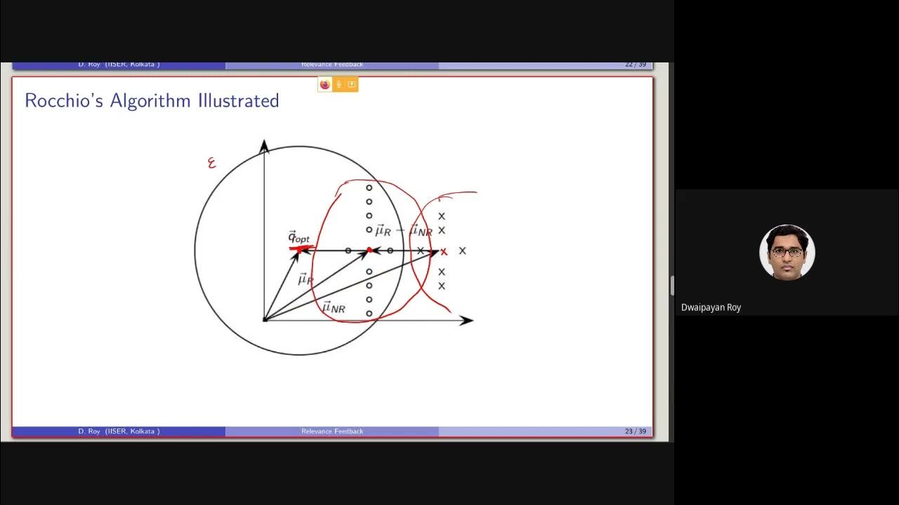 18.3. Relevance feedback - Rocchio's algorithm (cont.) - YouTube