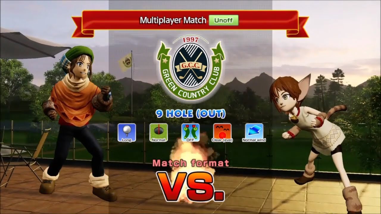 Everybody's Golf (PS4) - Toan vs. Xiao (CPU Match Play) - YouTube
