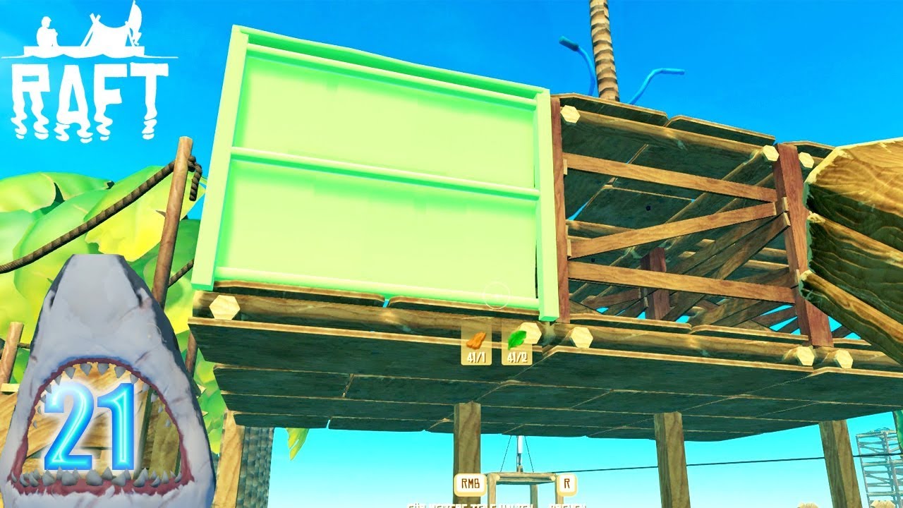 Raft - 21 - Wir verstärken das Floß! - YouTube