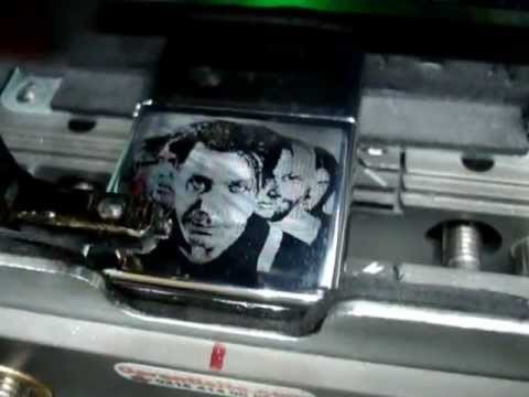 3boyutlu resim işleme zippo çakmaklara yazı ve resim işlemesi gravür işleme lazer işleme