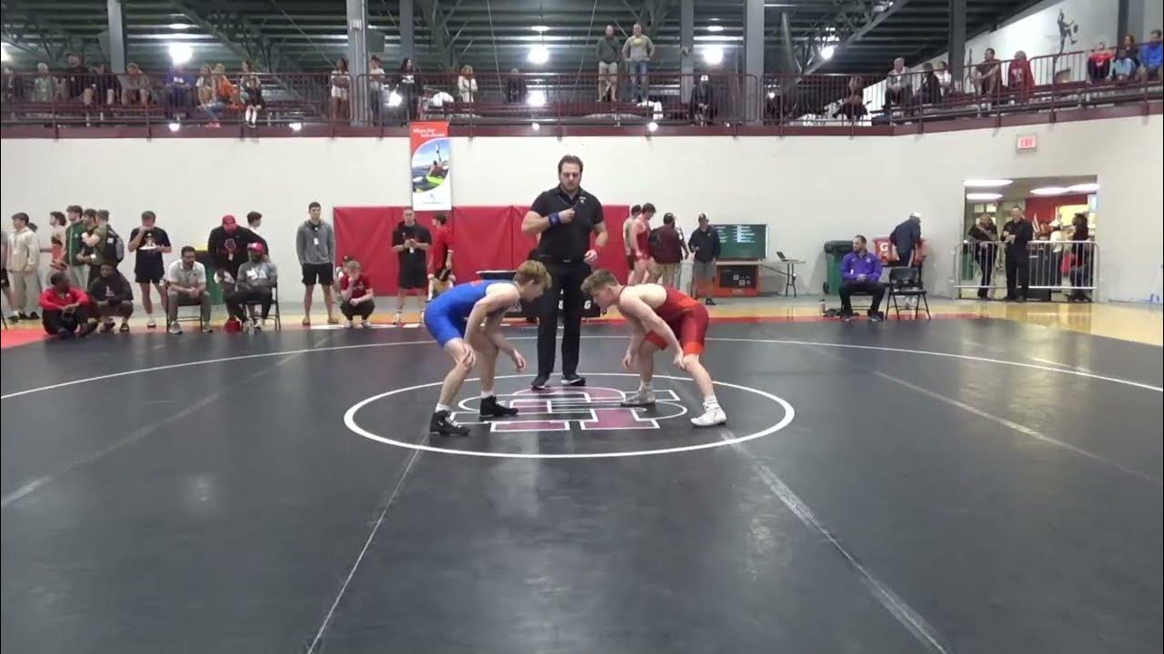 2024 U23 Men’s Freestyle Nationals: Alan Koehler vs Trever Anderson: 57 KG 5th Place Bout - YouTube