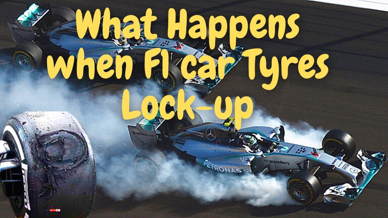 ஃபார்முலா 1 கார் டயர் லாக் ஆனா என்ன ஆகும் || What Happens when Formula ...