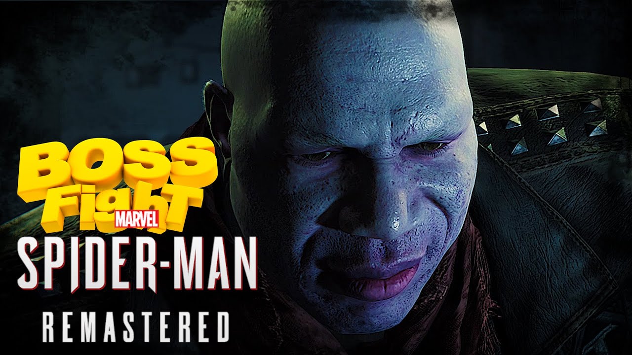 Spider Man PS4 Tombstone Boss Fight - YouTube