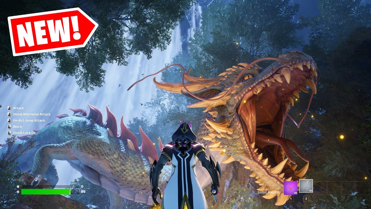 Fortnite Dragon Boss (Forest Guardian) Creative 2.0 - YouTube
