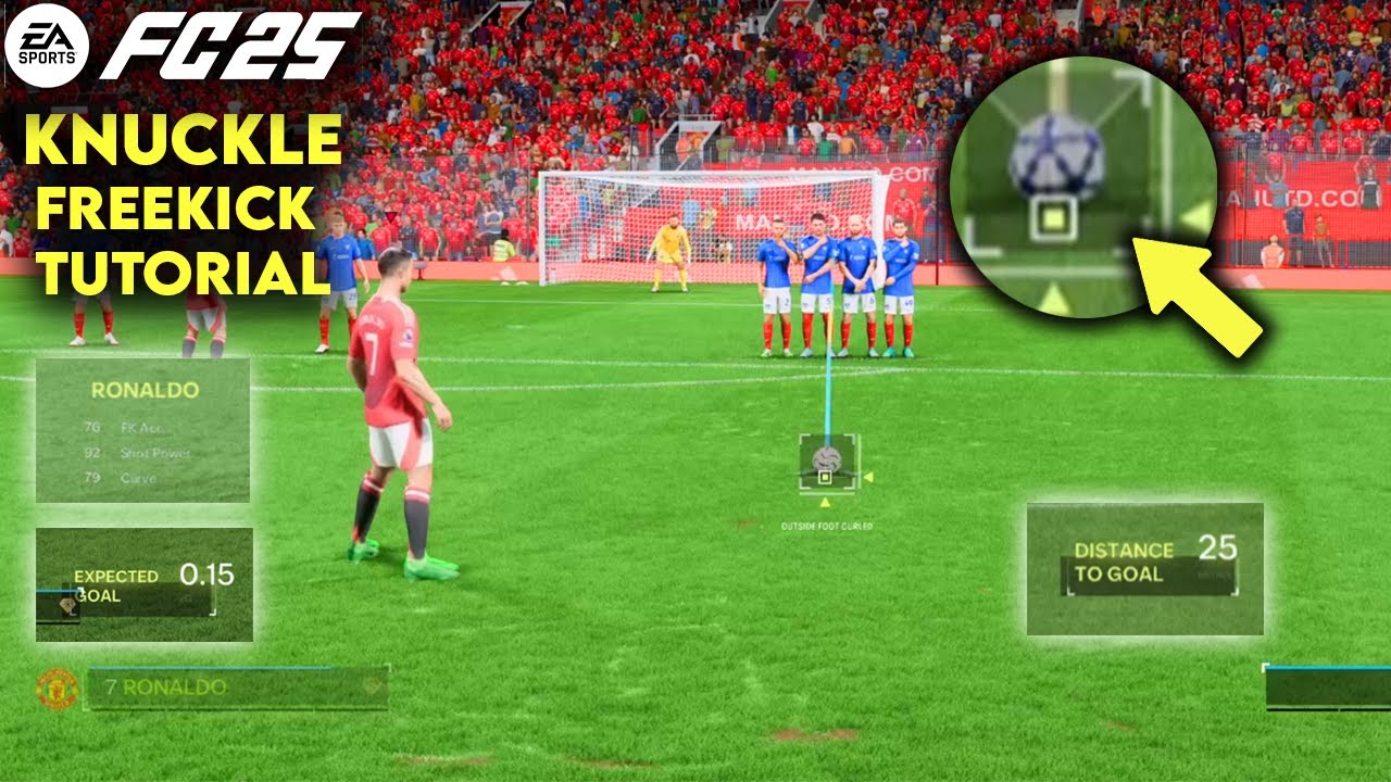 FC 25 | KNUCKLE FREE KICK TUTORIAL | Xbox , Pc & PlayStation - YouTube