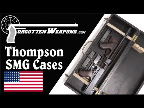 Thompson SMG Cases: Police, FBI, and Secret Service