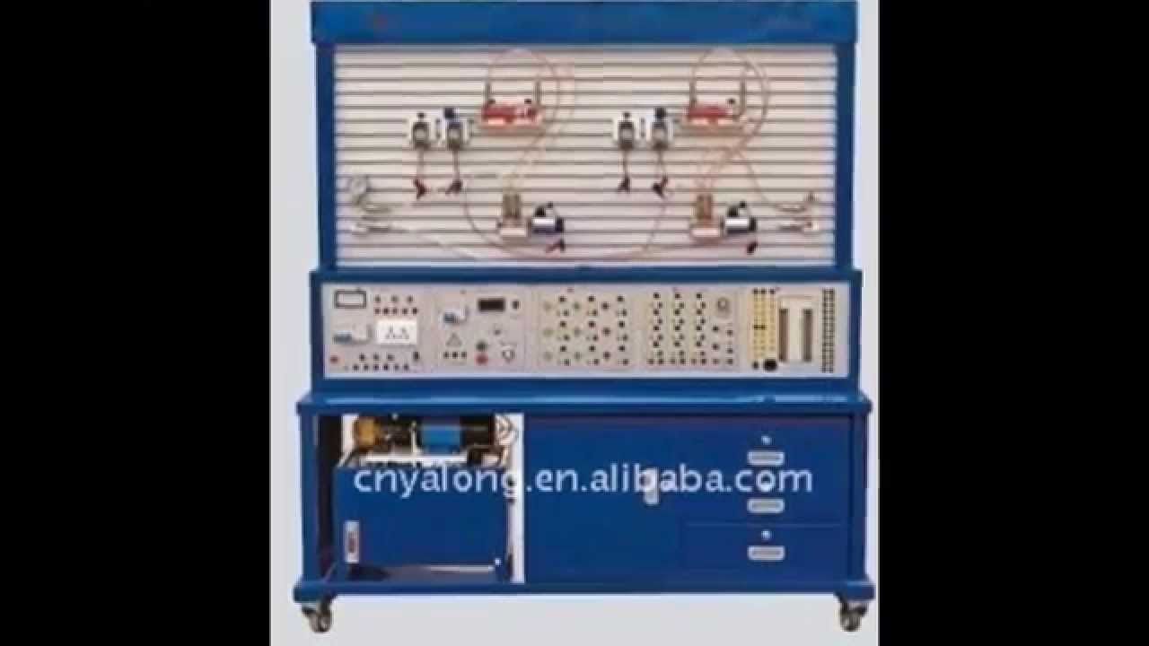 PLC- Controlled Hydraulic and Pneumatic Training Equipment - Yalong ...