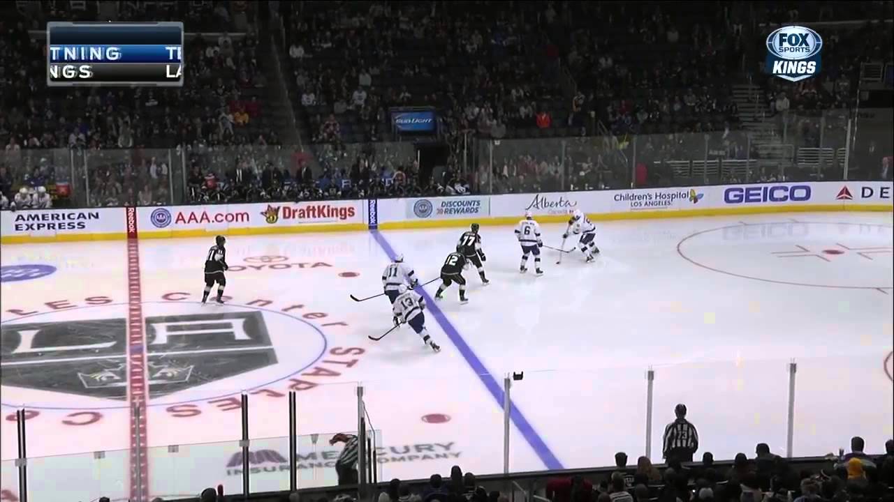 16.02.2015 Tampa Bay Lightning vs. Los Angeles Kings - YouTube