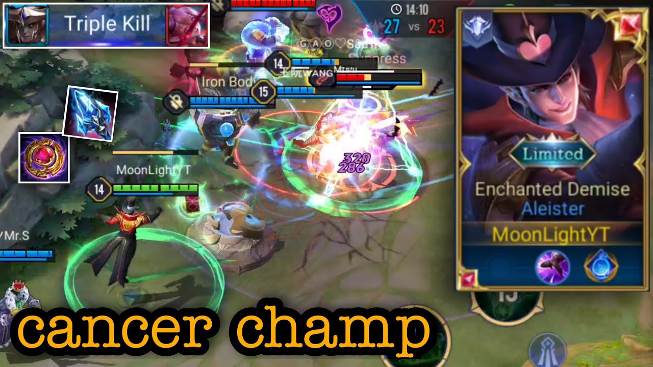 NEW BUILD Aleister Pro Gameplay | One of The Most Annoying Hero | Arena ...