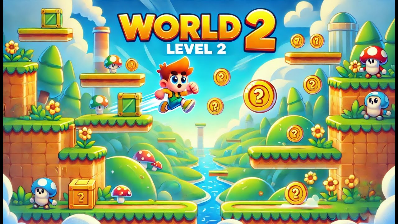 Let‘s Play Super Jim Jump WORLD 2 Level 2 | No Commentary Gameplay ...