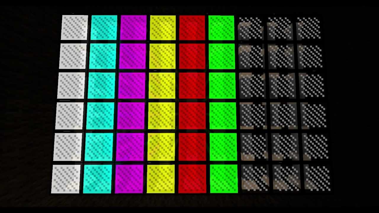 6x9 Pixel Minecraft RGB Screen (with download) - YouTube