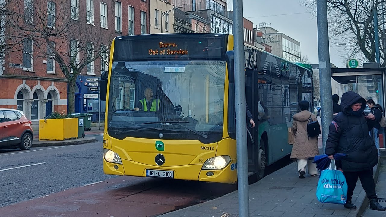 Bus Eireann MC313 Mercedes-Benz Citaro Route 223 Passage West to South ...