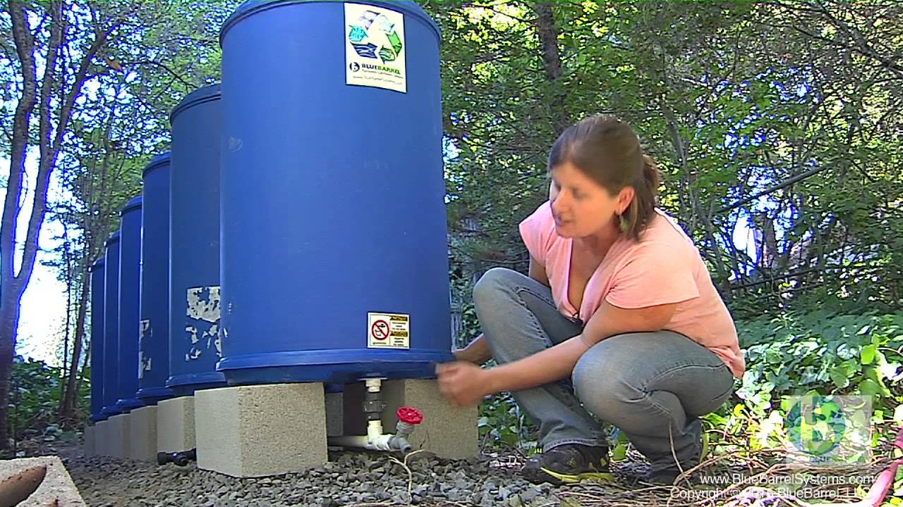 PART 8 - How to Build a BlueBarrel Rainwater Catchment System ...