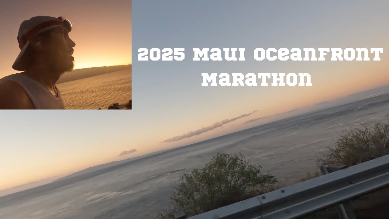 2025 Maui Oceanfront Marathon Race Experience - YouTube