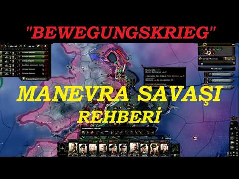 HOI4 Almanya Minimal DLC MANEVRA SAVAŞI REHBERİ ve İng Donanmasını Yenmek Öğretici BEWEGUNGSKRIEG
