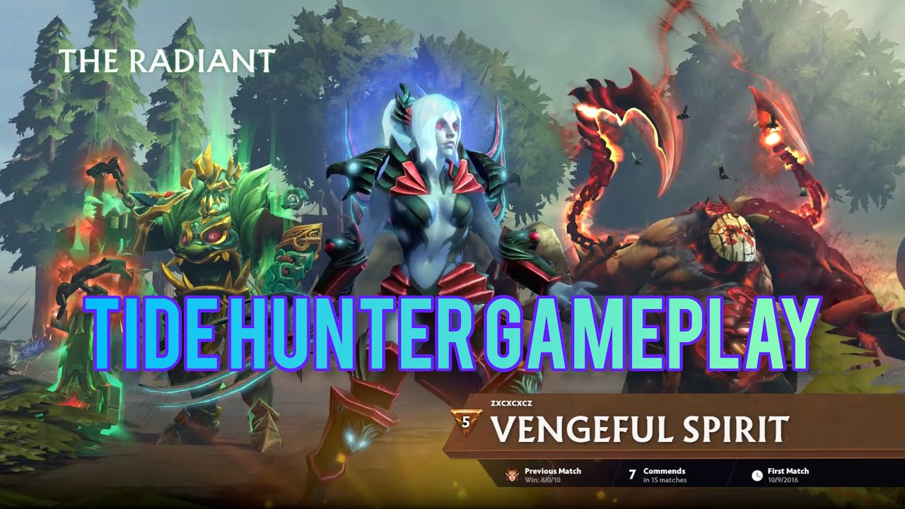 DOTA 2 || TIDE HUNTER GAMEPLAY || SUPPORT || LOST || GOOD GAME || - YouTube