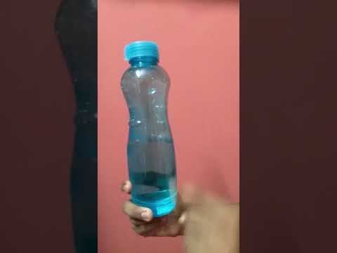 Making tornado in water bottle😃 - YouTube