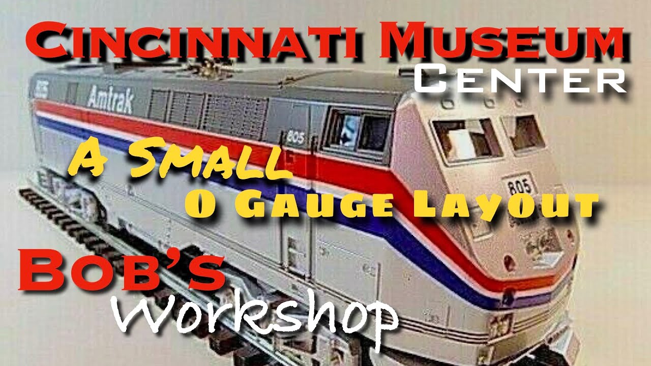The Cincinnati Museum Center Holiday Trains 2021 featuring a small O ...