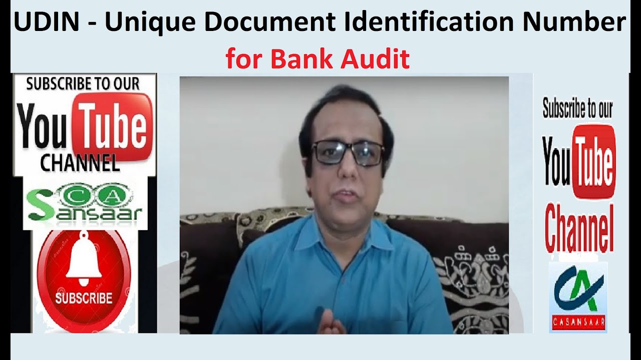 UDIN For Bank Audit | Unique Document Identification Number for Bank ...