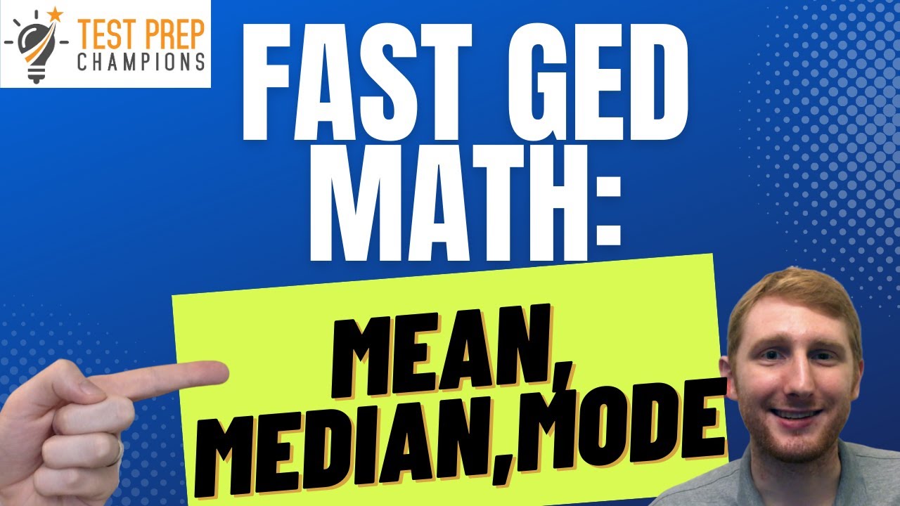 How to Find Mean, Median, Mode, and Range for GED Math [Fast Lesson ...