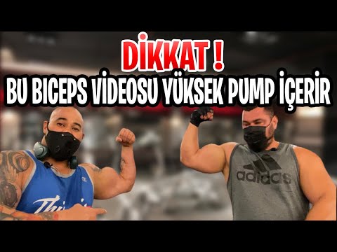 Süper Pump'lı Biceps Kol Antrenmanı. En hızlı kol kası yapma