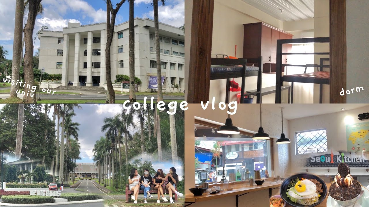 uni diaries: visiting our dorm, mini campus tour, Seoul kitchen| uplb ...