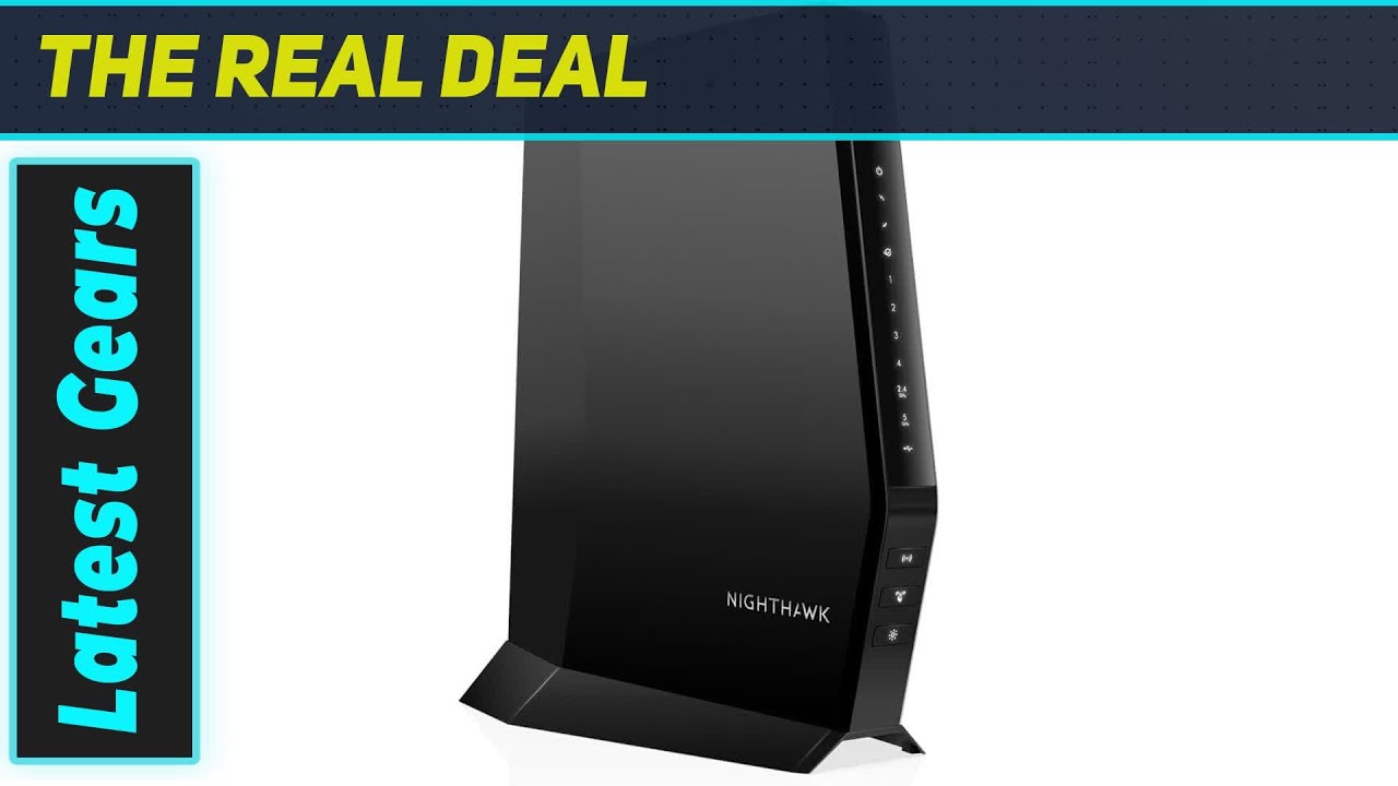 NETGEAR Nighthawk CAX30S: Ultimate Modem Router Combo? - YouTube