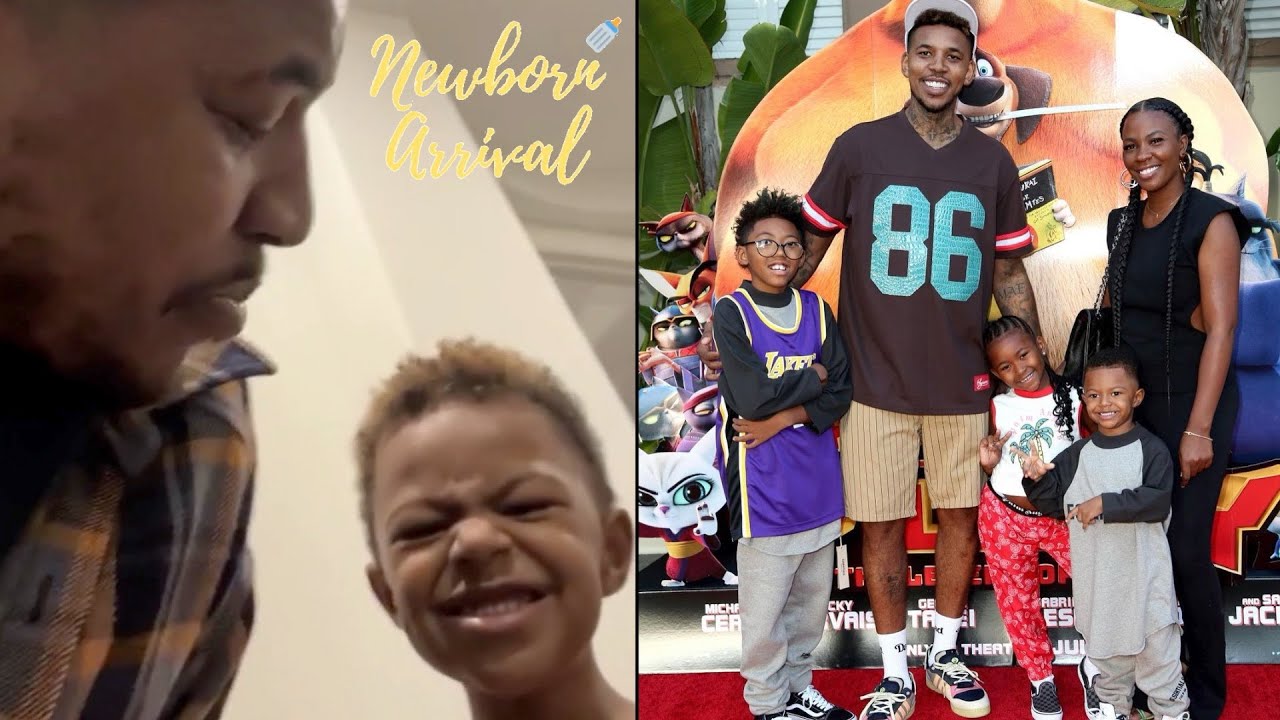 Nick Young's Son Nyce Helps Daddy Promote His Basketball Show! 😅 - YouTube