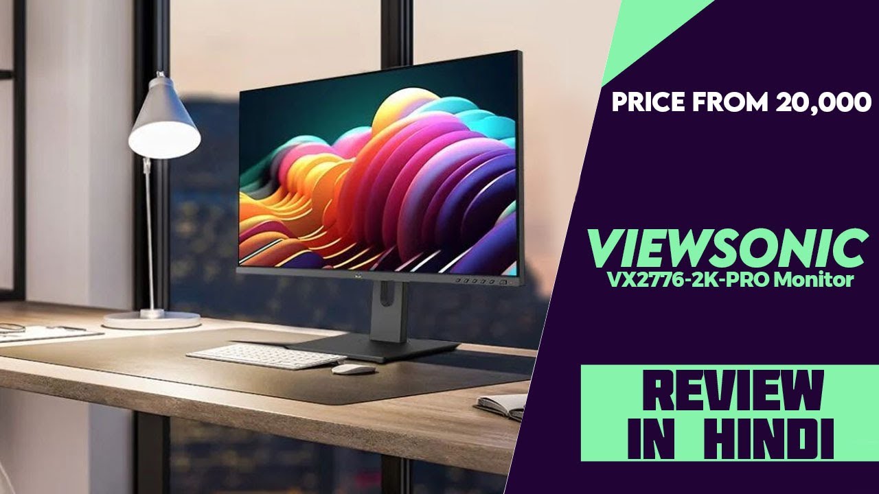 ViewSonic VG2781-4K 27-inch Monitor Launched For MacBooks With PD 96W ...