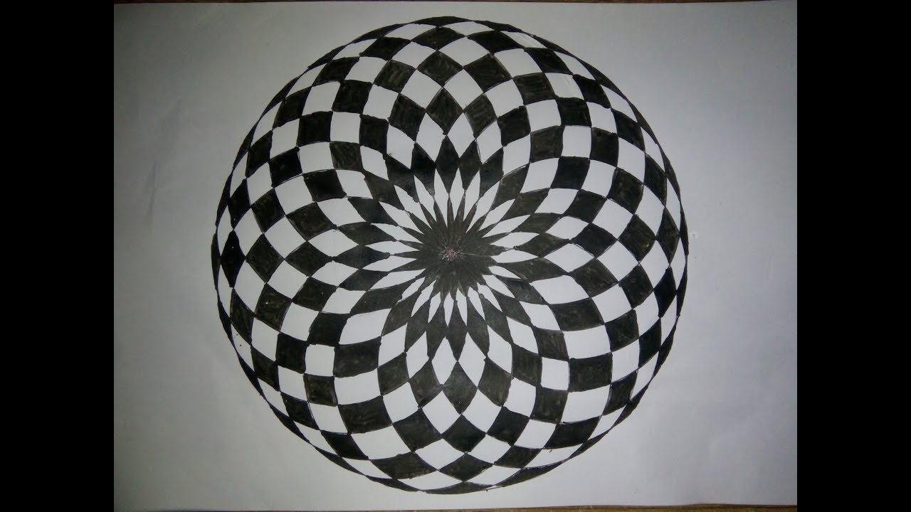 How To Draw Circle Mandala - Geometric Mandala - Circle Design - YouTube