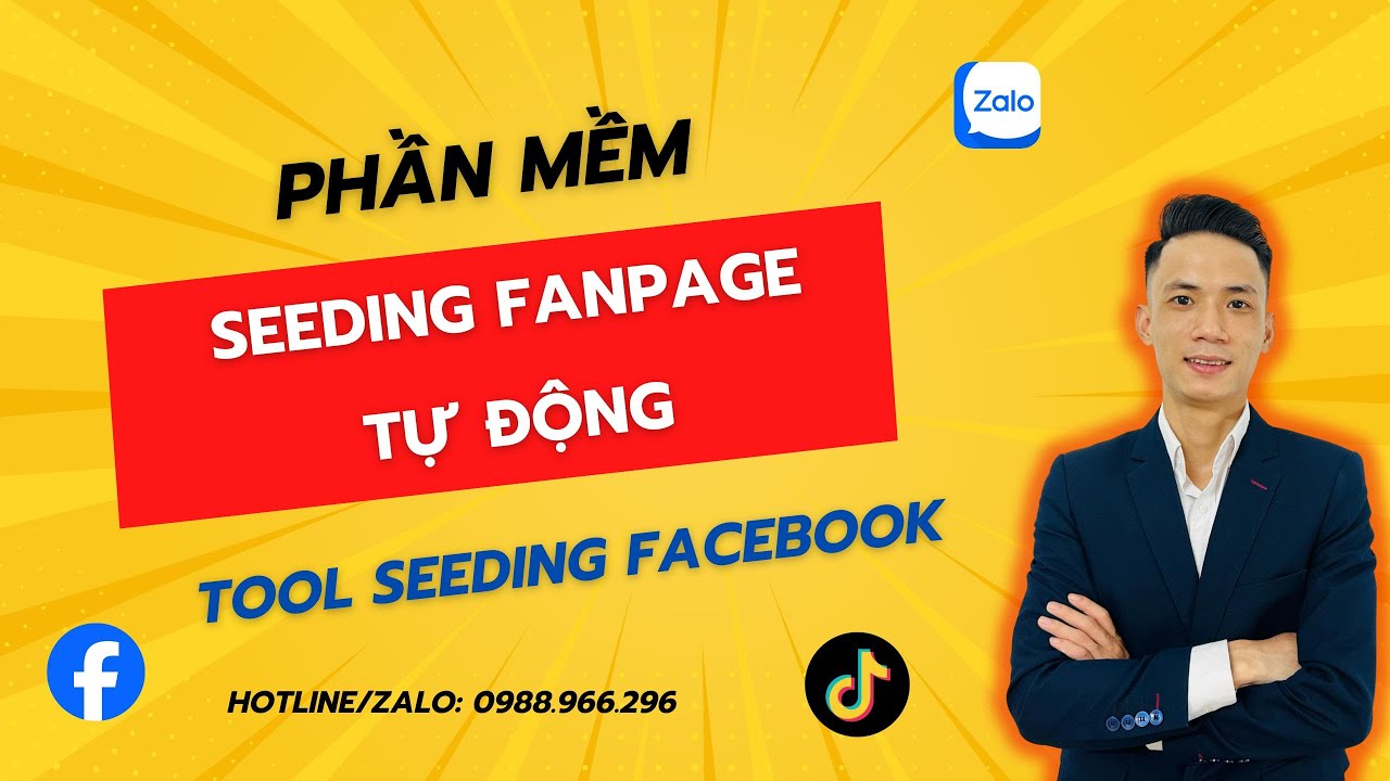 Phần mềm seding fanpage mới nhất - Tool seeding facebook - YouTube