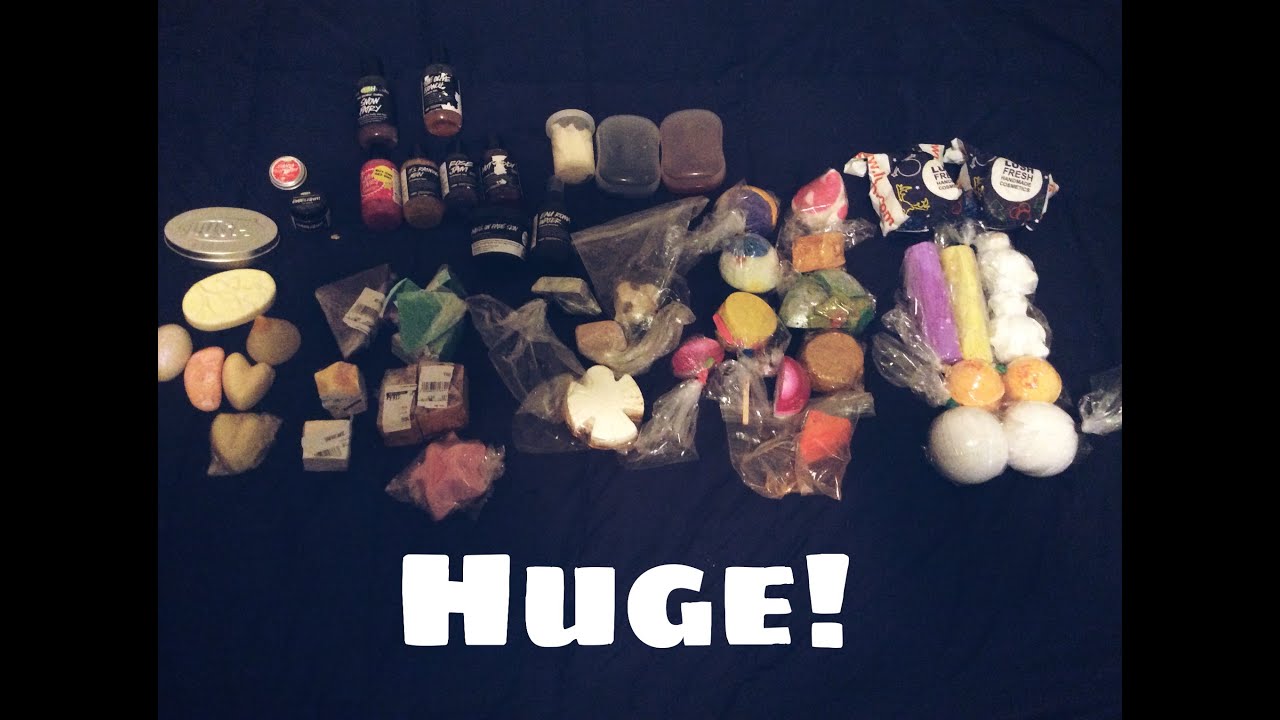 My ENTIRE Lush Collection! - YouTube