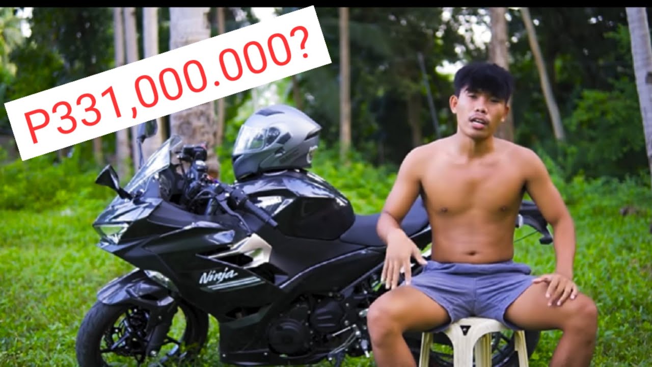 BOY TAPANG MAY BAGONG MOTORCYCLE 🏍️+NINJA KAWASAKI 400cc - YouTube