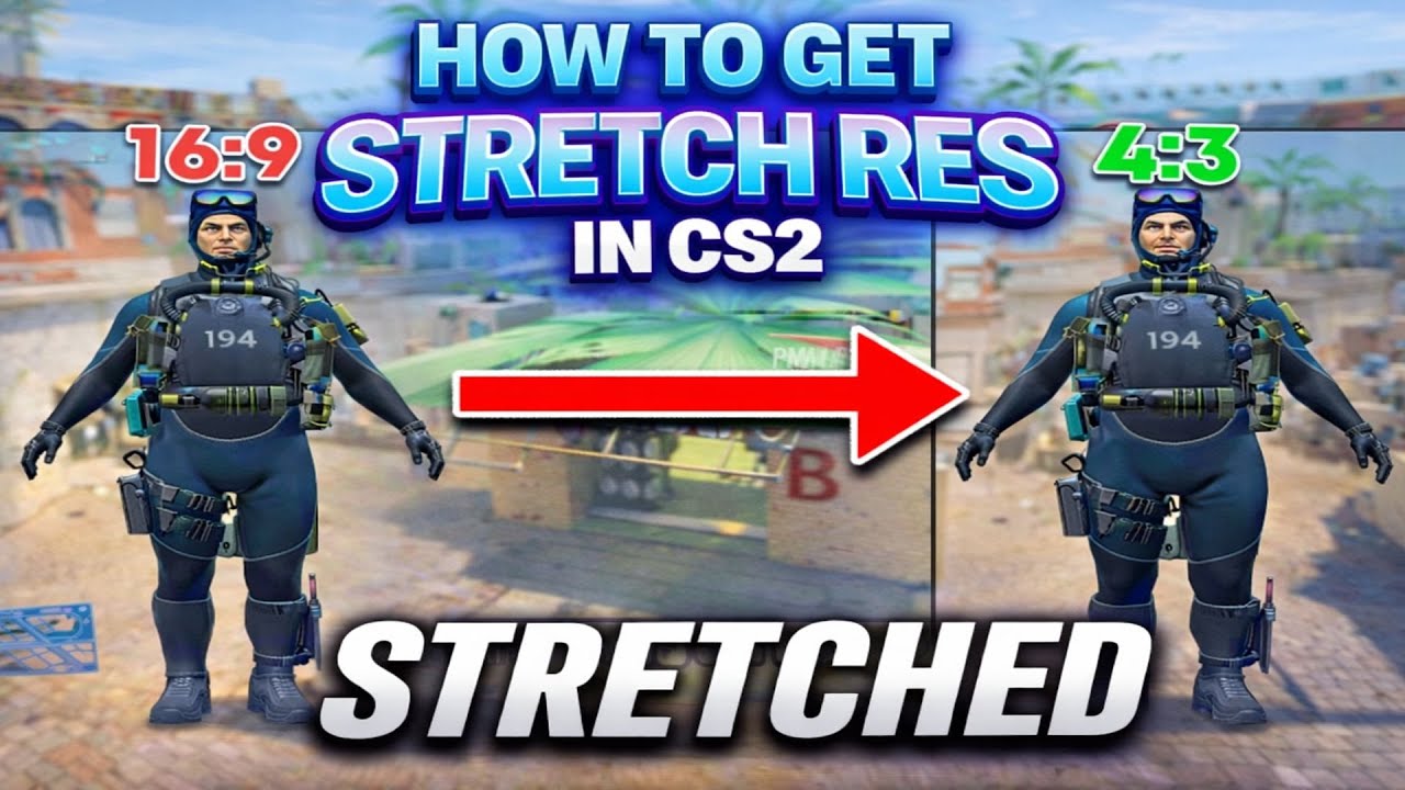How to Get Stretched Resolution in CS2 (4:3 Stretched Guide – 2025 ...
