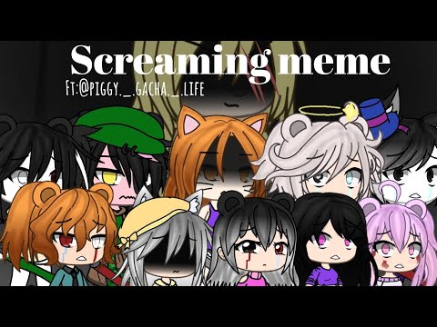SCREAMING MEME || Piggy - Gacha Life - YouTube