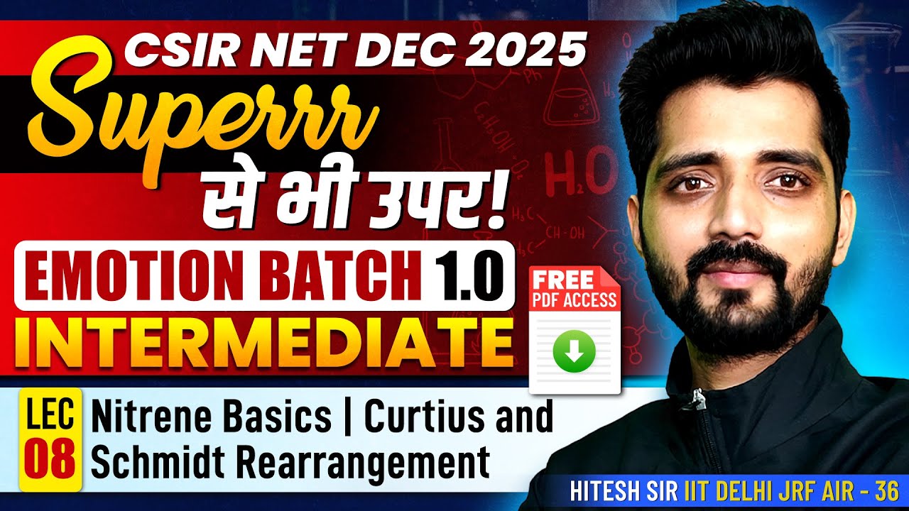 Nitrene Basics, Curtius & Schmidt Rearrangement | Organic Chemistry ...